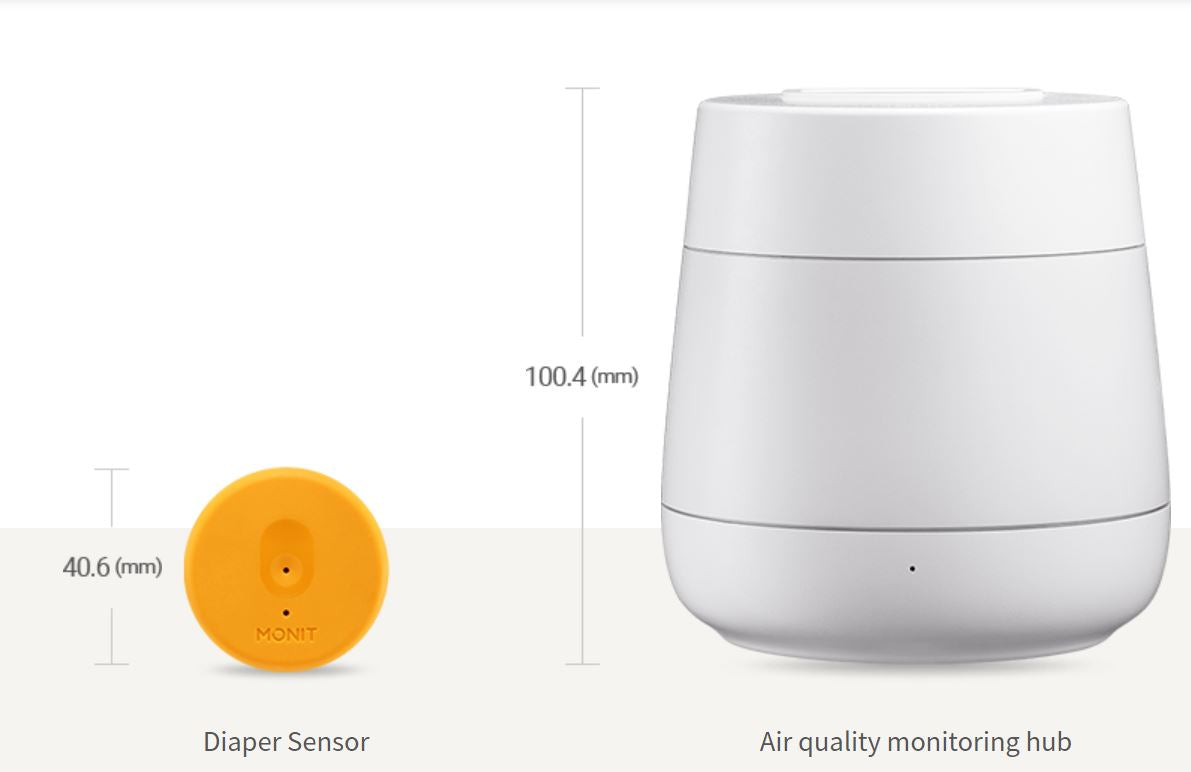 Monit® Smart Nappy and Baby Monitor - Creatori Health Shop ...